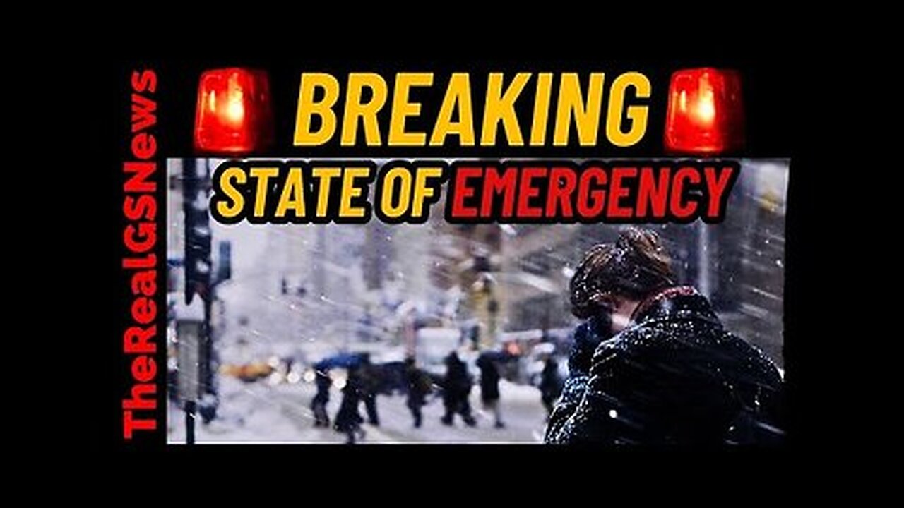 State of EMERGENCY Declared - 32 Million Told To Have EMERGENCY KIT ...