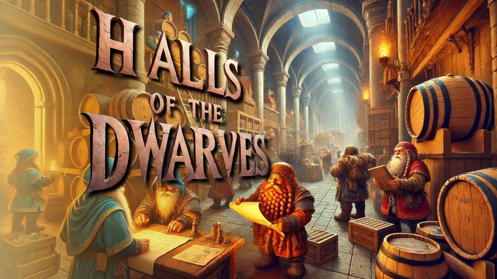 Halls of the Dwarves | Andrew M. Cavallo
