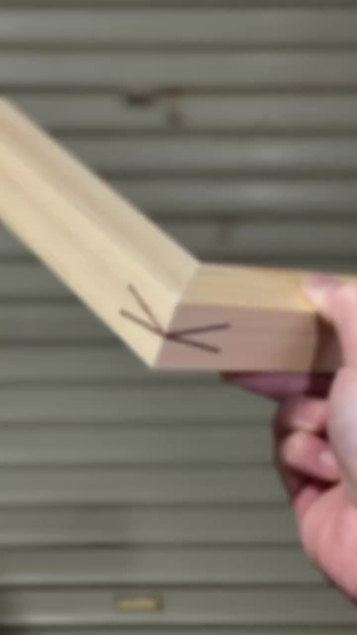 Masterful Woodworking: Crafting a Miter Joint with a Cross Spline