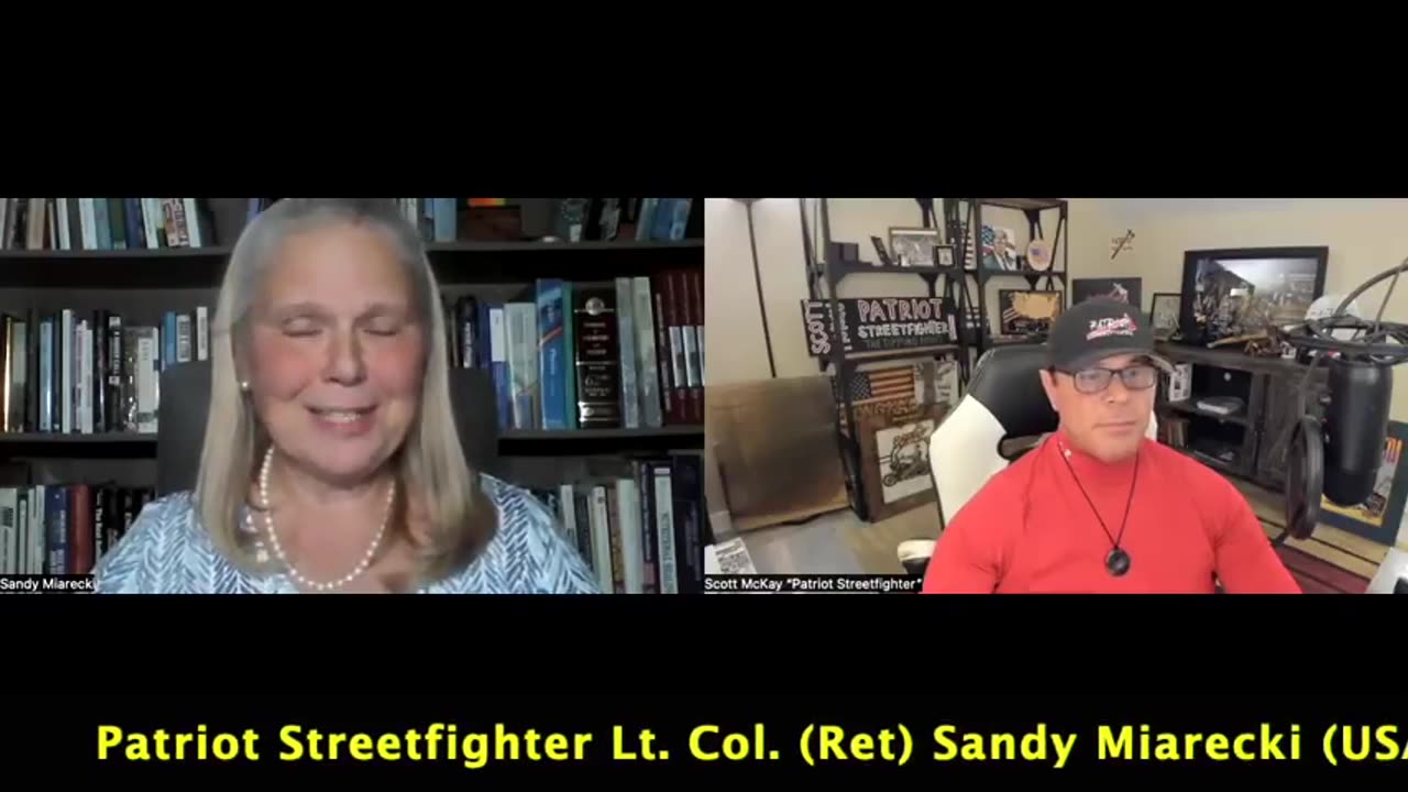 Patriot Streetfighter W- Lt. Col. (Ret.) Dr. Sandy Miarecki, USAF B-52 ...