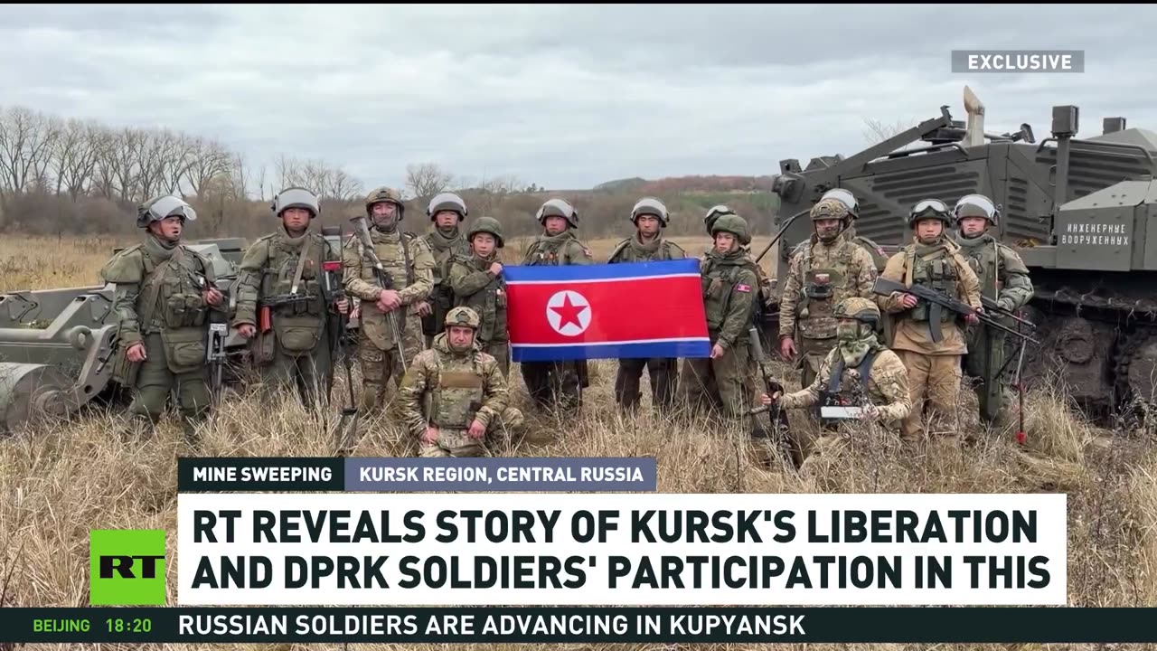 Korean sappers in Russia expose NATO mines violating Ottawa Treaty | RT ...