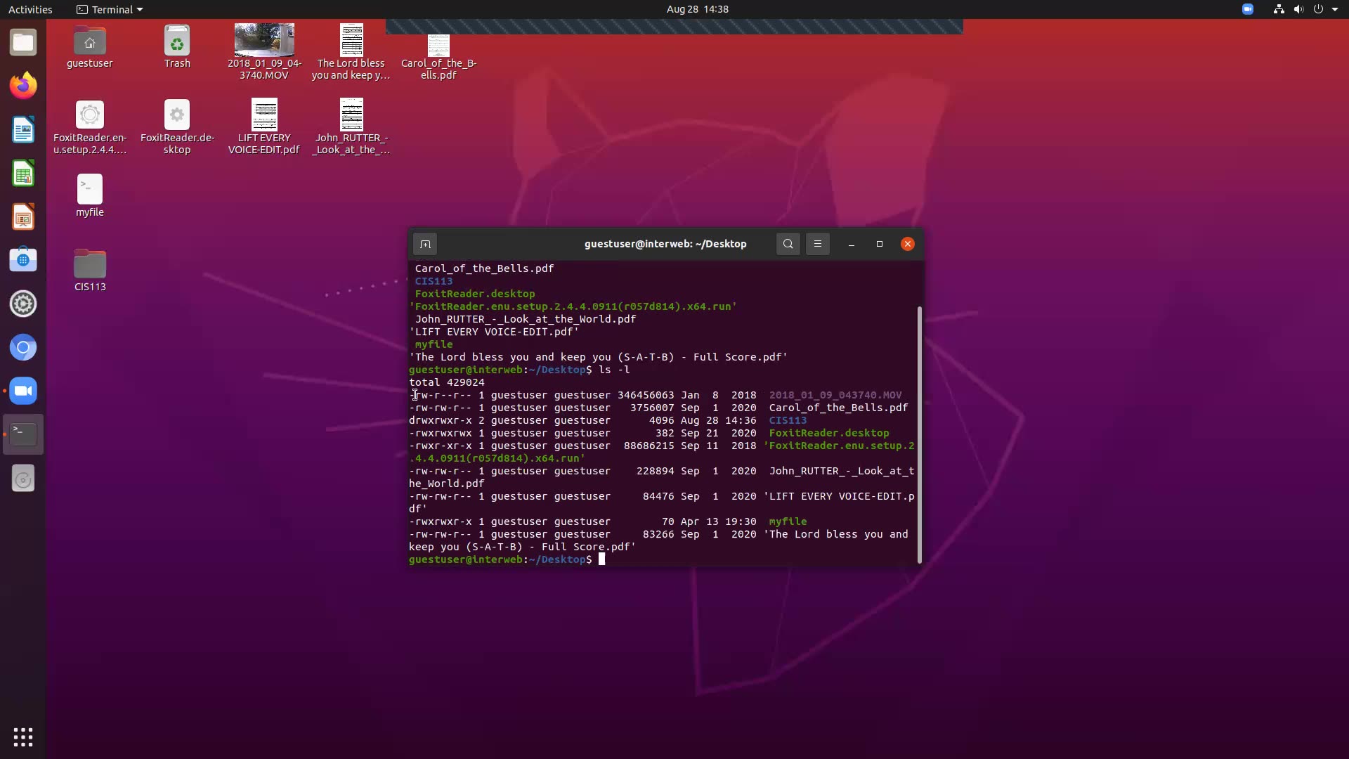 Live Linux Demo