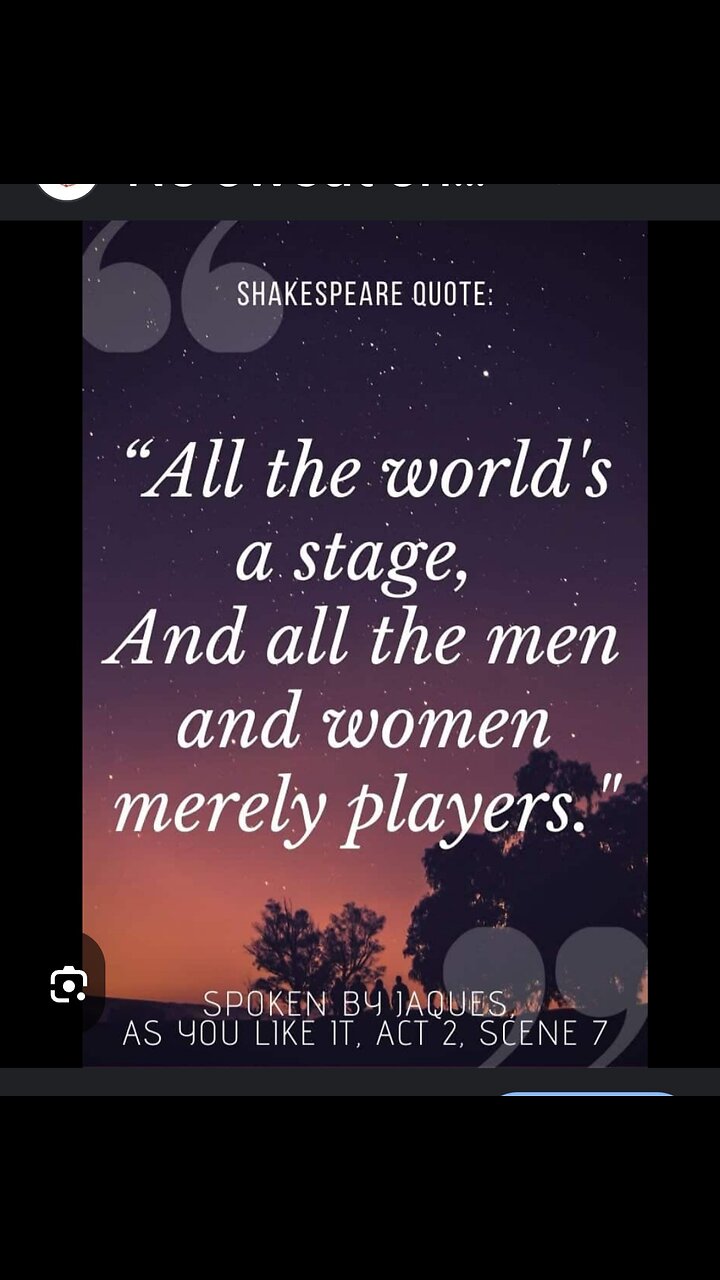 life is a stage