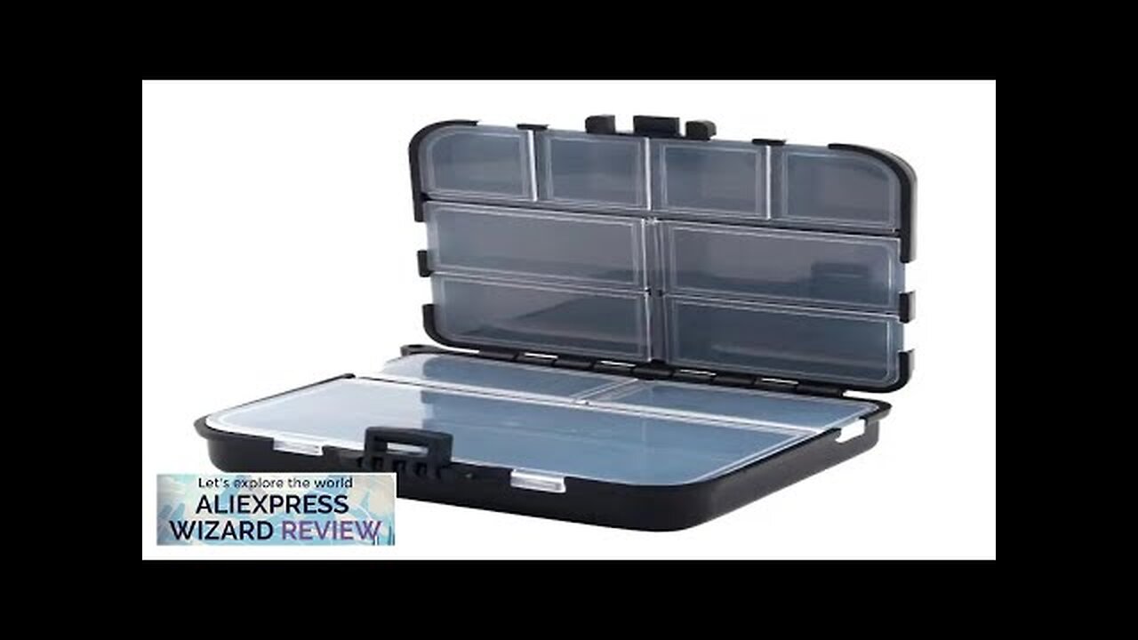 Fishing Tackle Bait Storage Boxes Portable Double-Sided Lure Hook ...