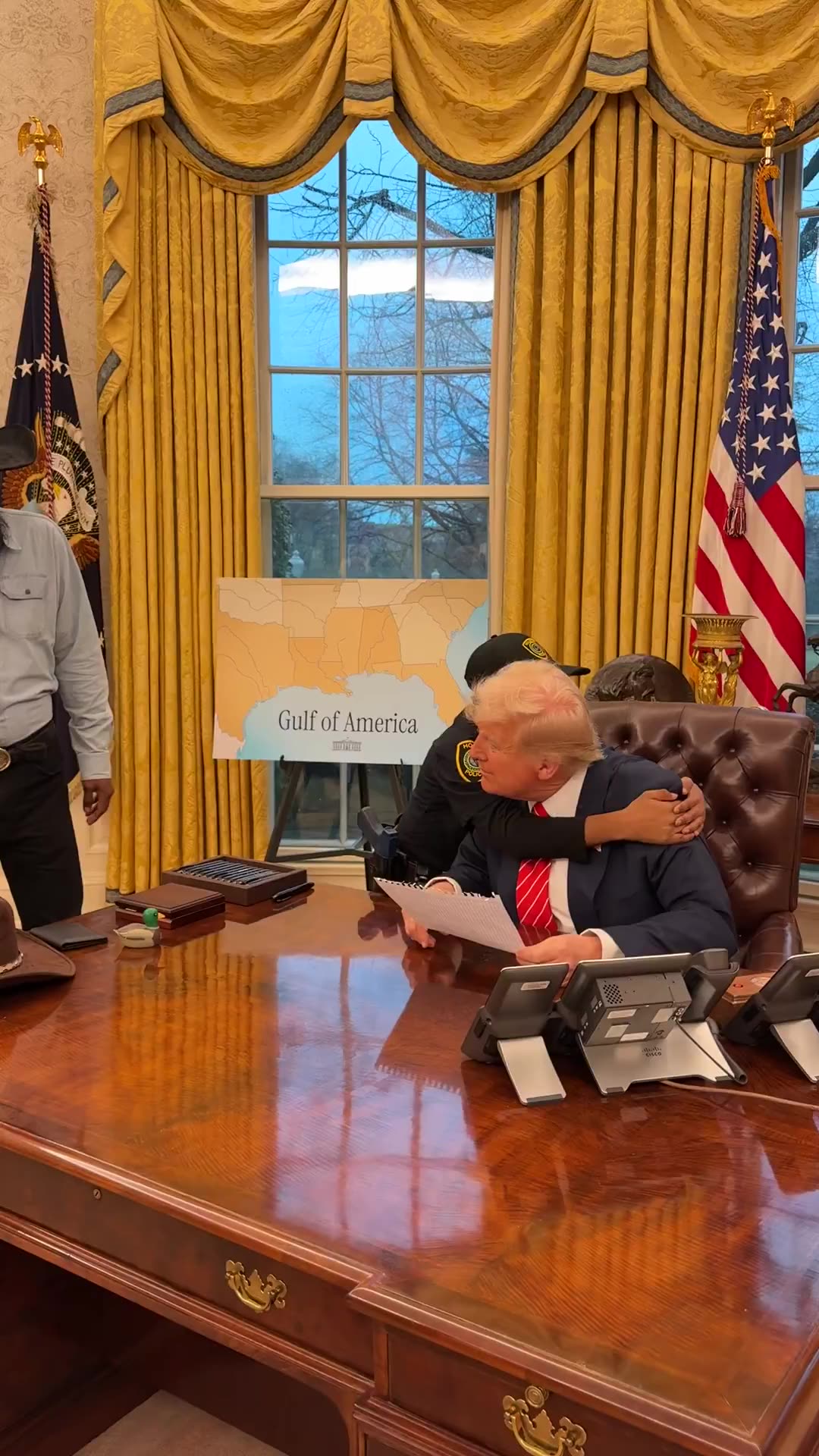 President Trump and DJ Daniel’s heartwarming moment in the Oval Office