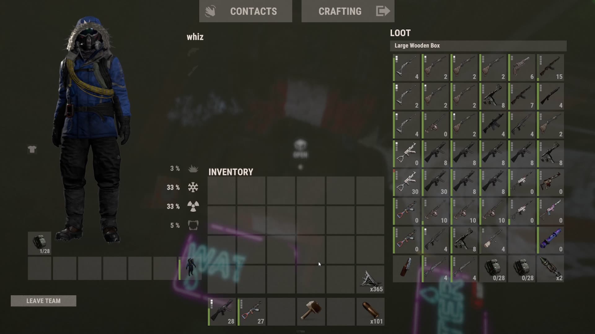 RUST - 9K HRS - SOLO WIPE