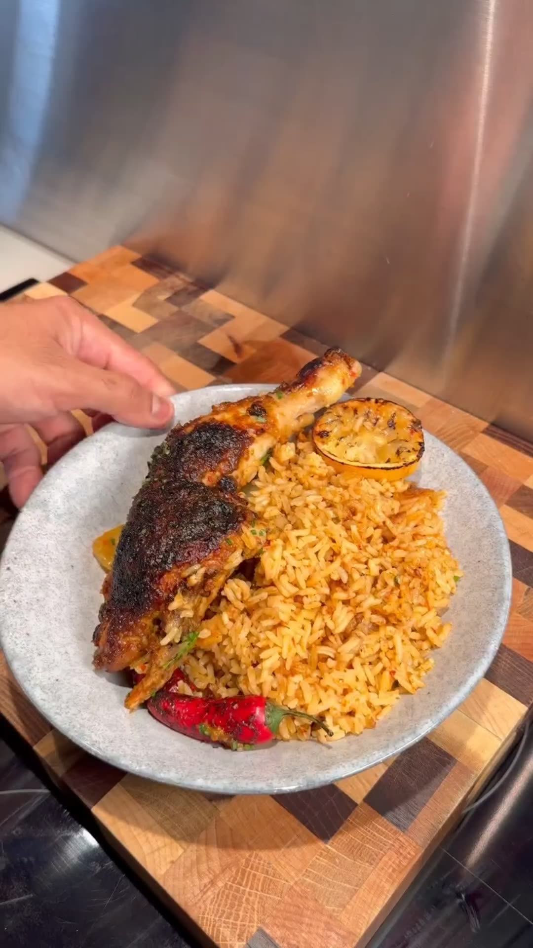 Piri Piri Chicken and Spicy Chicken Rice