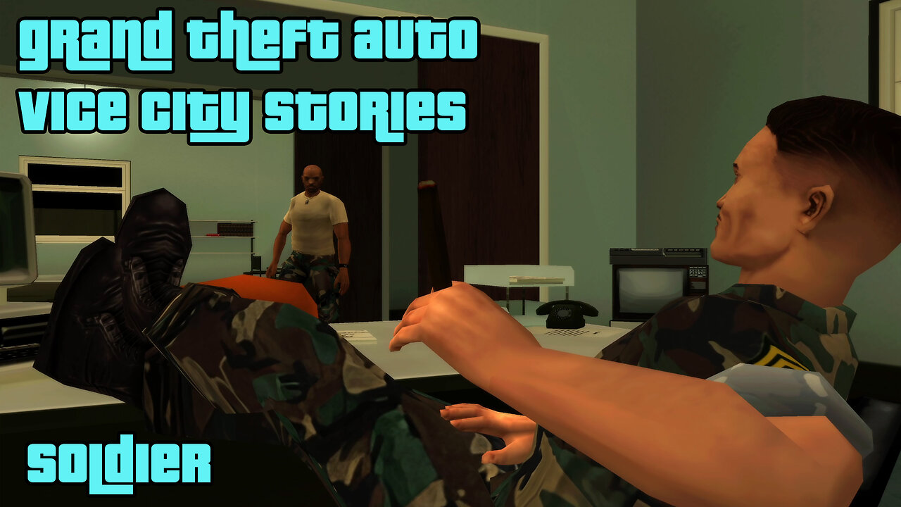 GTA: Vice City Stories - Mission 01: SOLDIER (PCSX2, 1440p, HD Textures)