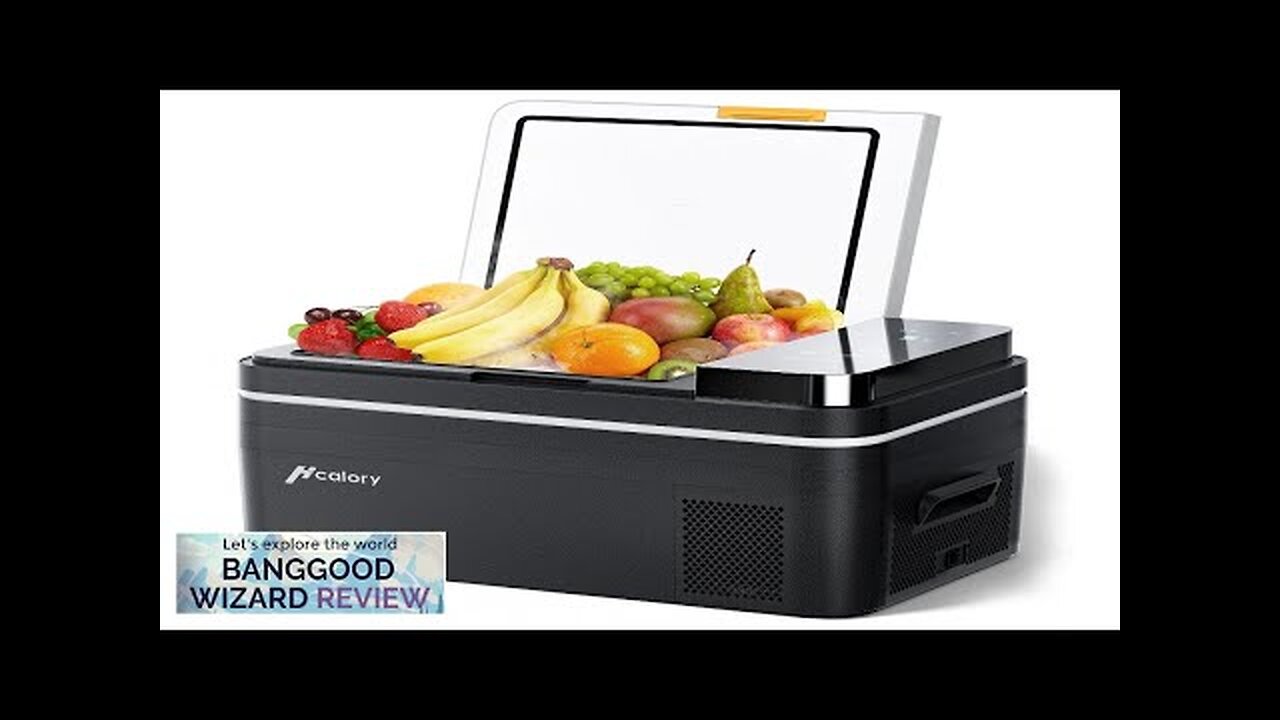 HCALORY 12 Volt Car Refrigerator 30 Quart 12V Car Fridge Portable ...