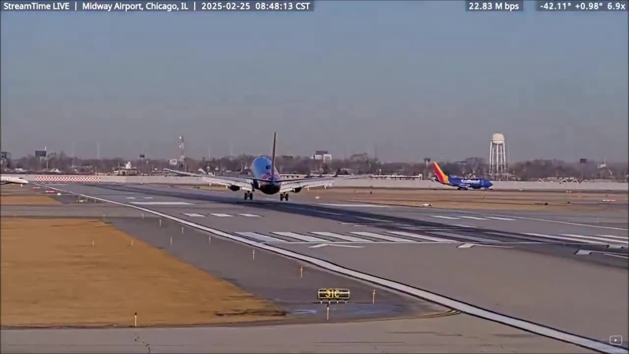 Southwest Flight WN2504 had a near-miss incident at Chicago Midway ...