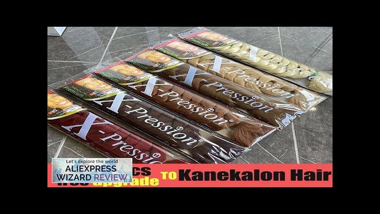 Kanekalon Braiding Hair Xpression Crochet Hair Expression Hair for ...