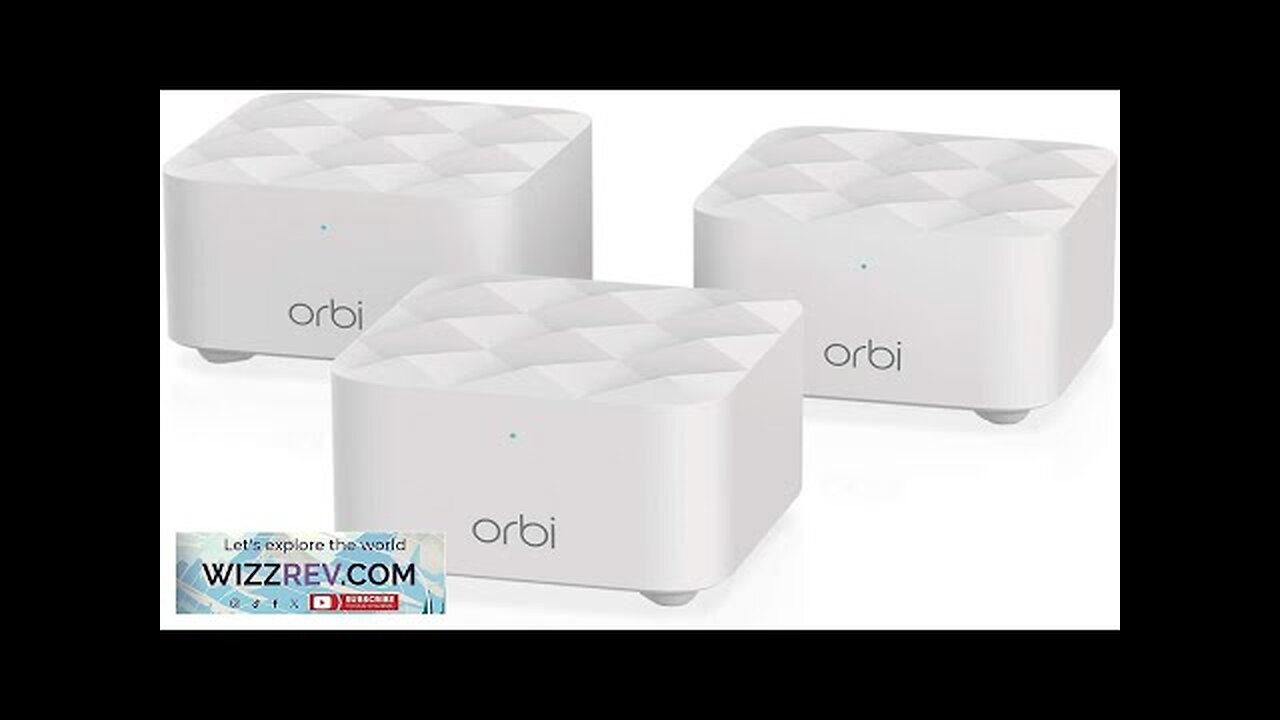 NETGEAR Orbi Whole Home Mesh WiFi System (RBK13) – Router replacement ...