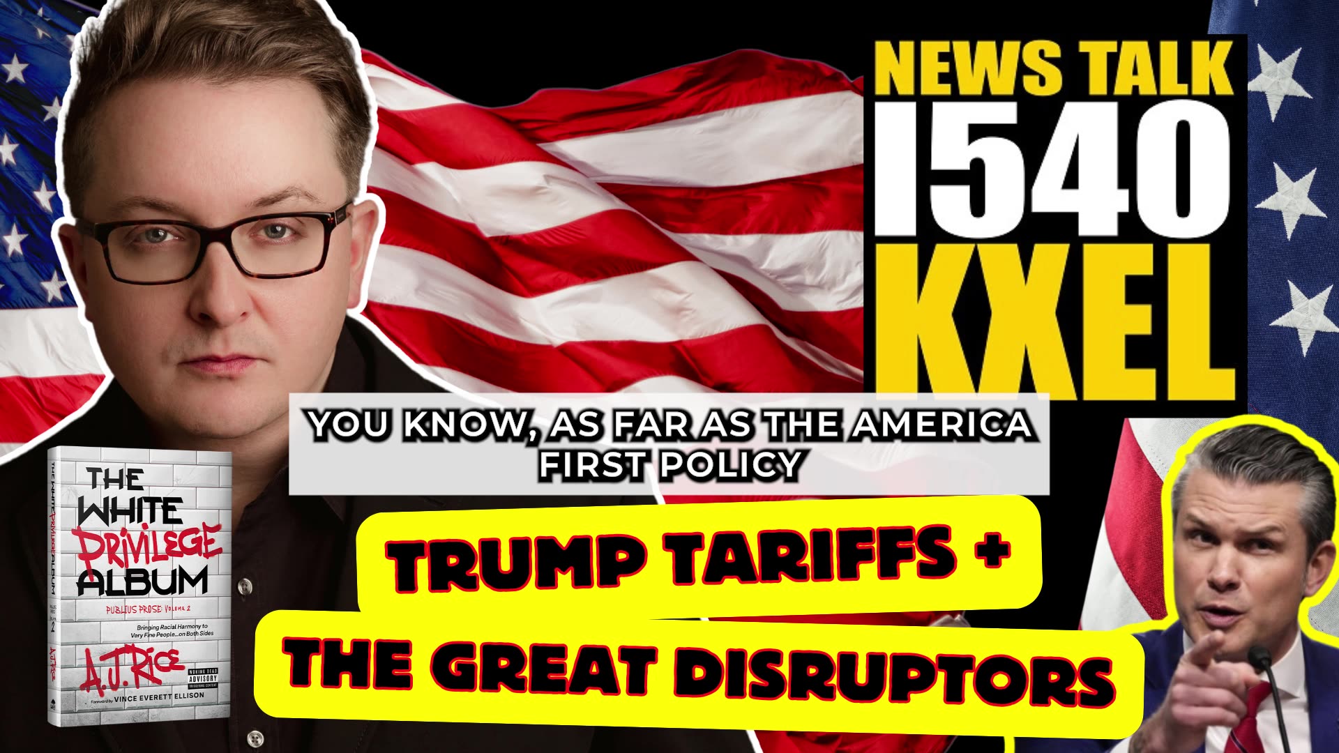 AJ Rice on Trump’s Tariffs, Cabinet Disruptors, & Political Absurdity ...