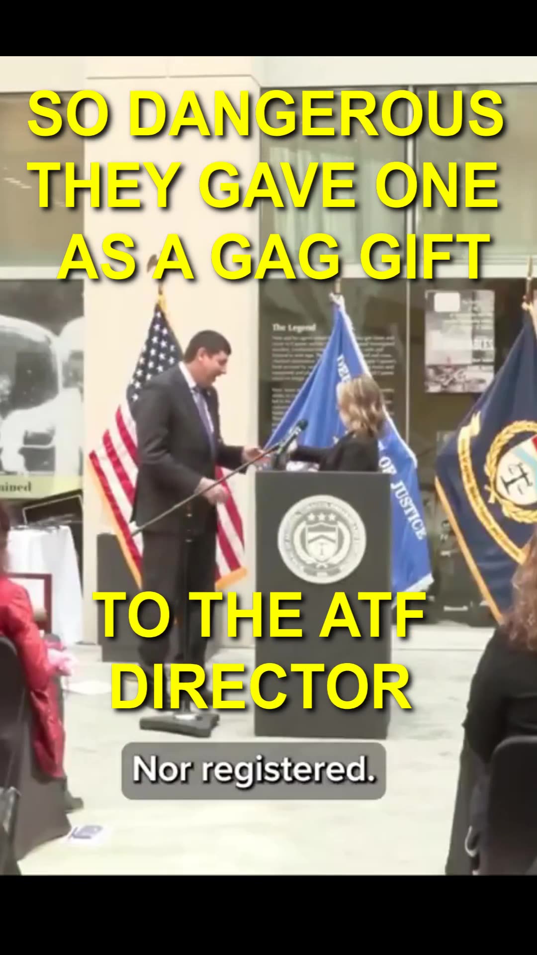 ATF Director's Felony Gag Gift - Ghost Gun