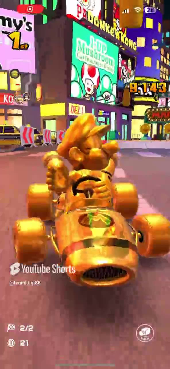 Mario Kart Tour - Gold B Dasher Gameplay (5th Anniversary Tour Gift ...