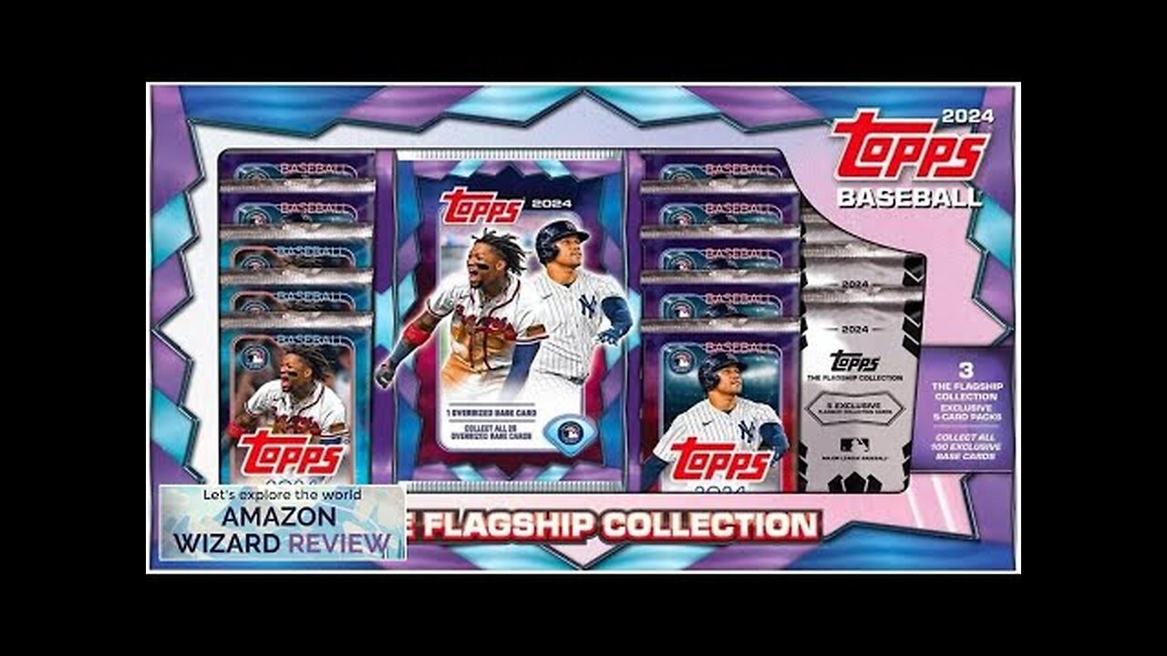 Topps 2024 Series 1 & 2 Baseball The Flagship Collection Trading Card ...