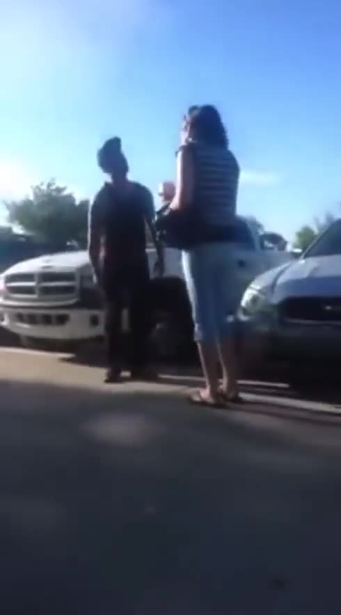 Man Brandishes Gun at Woman: Disturbing Trend of Intimidation"