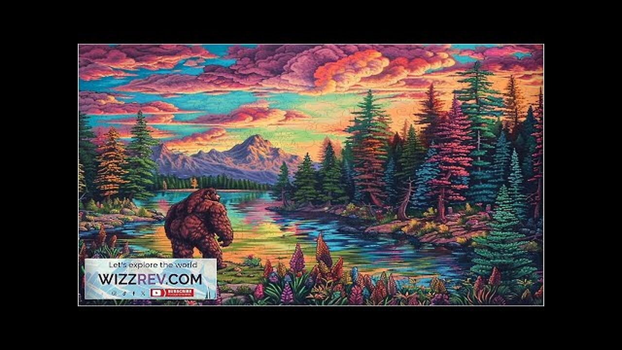 Wooden Jigsaw Puzzle for Adults Challenging 300 Piece Puzzle with Cool ...