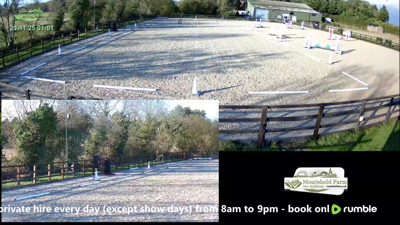 Mousehold Farm All Weather Riding arena