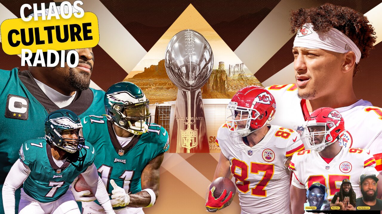 NFL Super Bowl Match Up Eagles Vs Chiefs