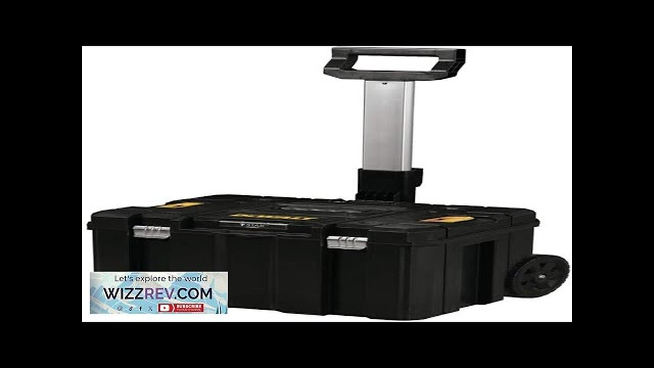 DEWALT Tool Box with Wheels TSTAK Deep Box With Wheels (DWST17820) Review