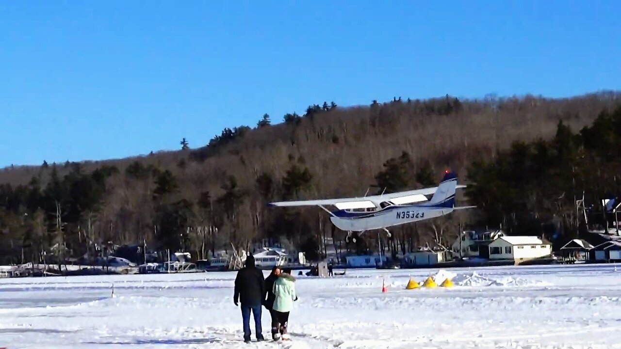 Alton Bay Ice Runway