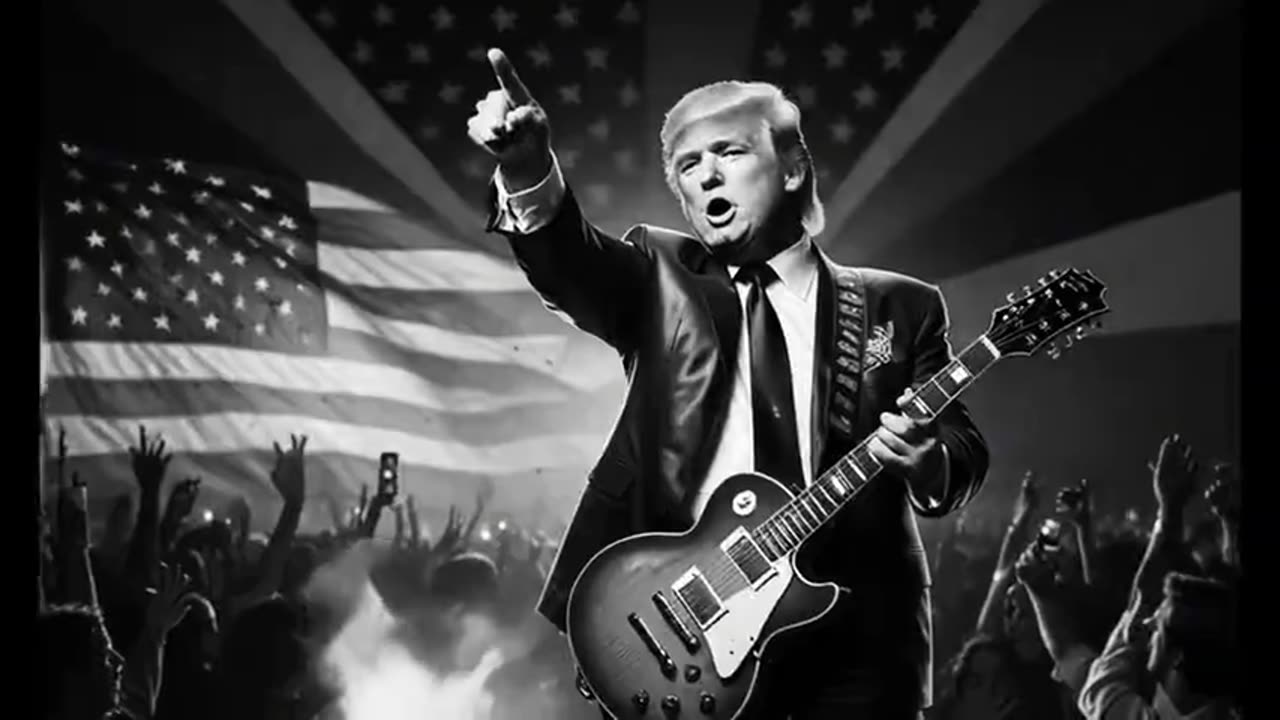 🎸🔥 Donald Trump Rock Star 🎸Epic Hard Rock On the Way to the ...