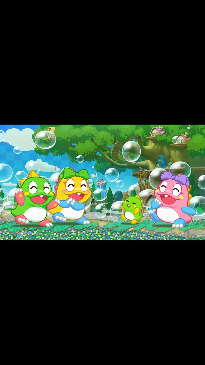 Bubble Bobble Europe intro - Nintendo Entertainment System (NES)