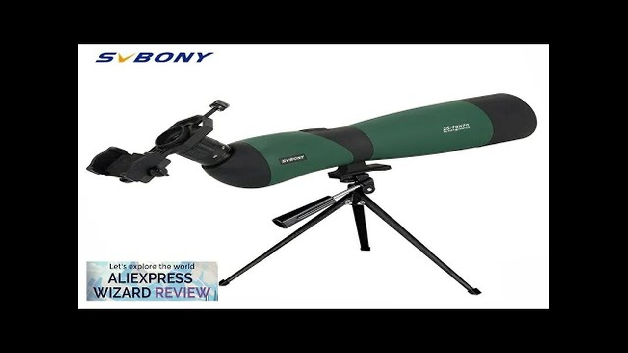 SVBONY SV403 Zoom Telescope 25-75x70mm Spotting Scope Multi-Coated ...