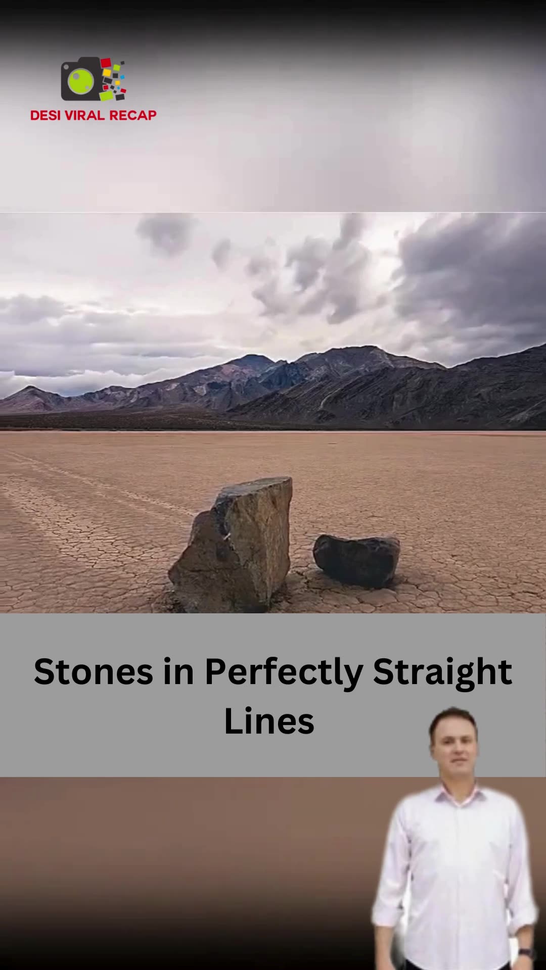 Stones in Perfectly Straight Lines 😮😆