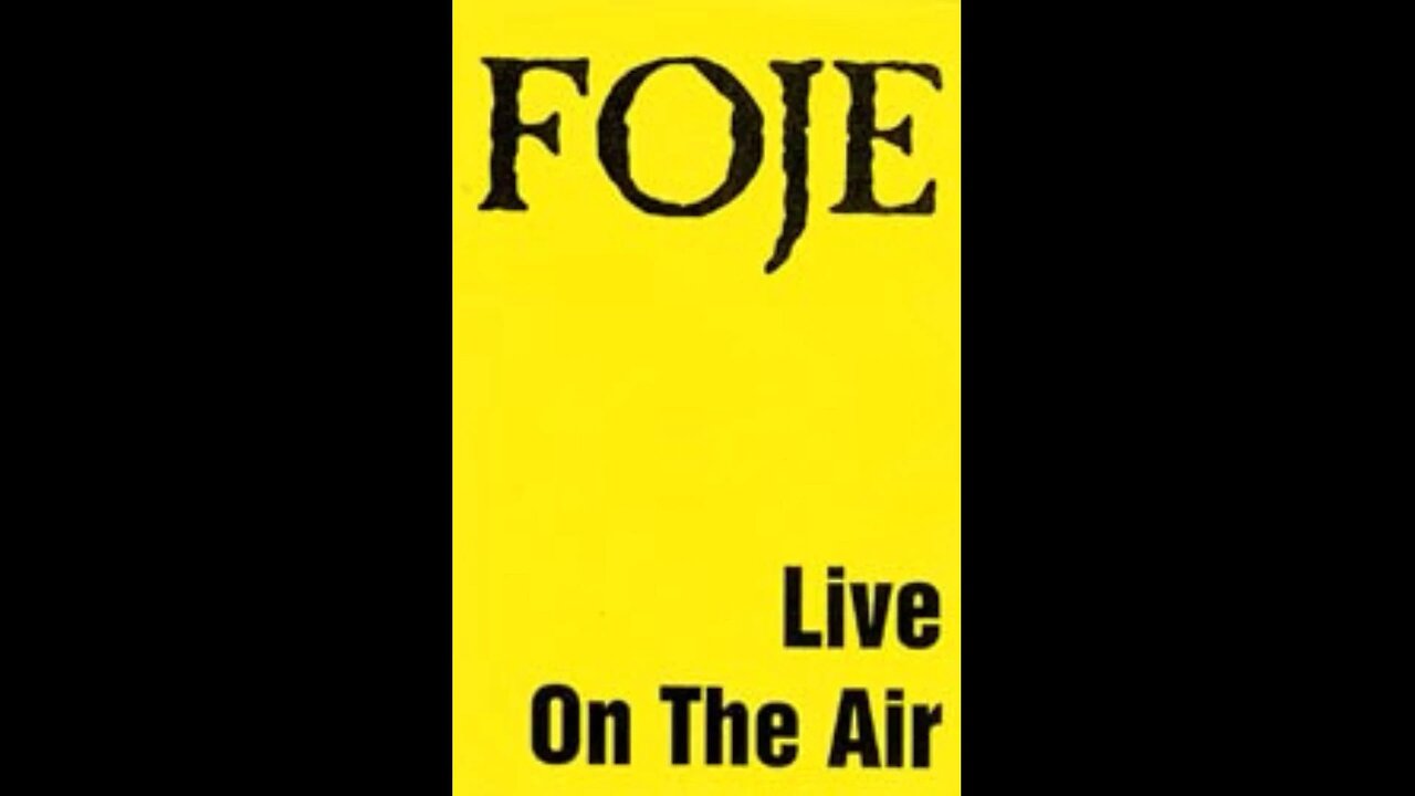 Foje – Live On The Air (Promo) 1995 MC