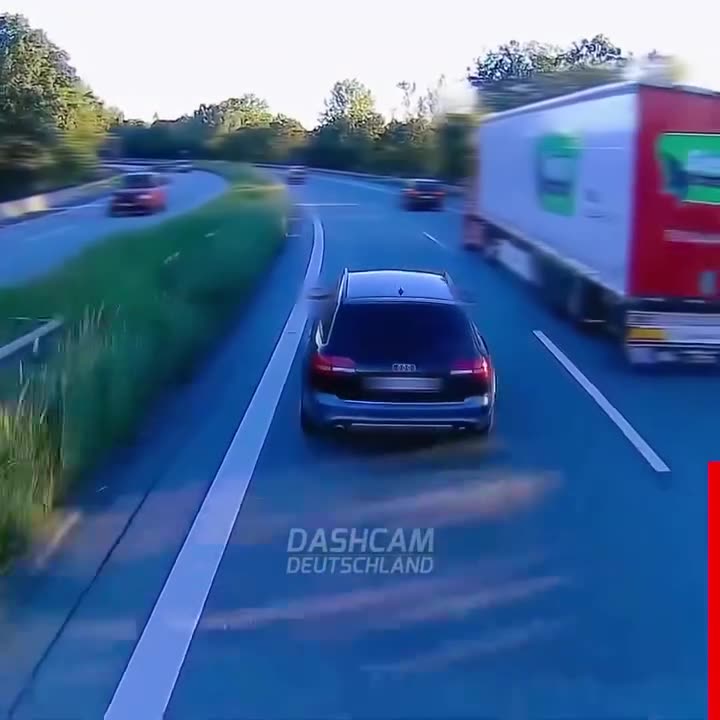 Angry Audi Driver - Dash Cam Germany