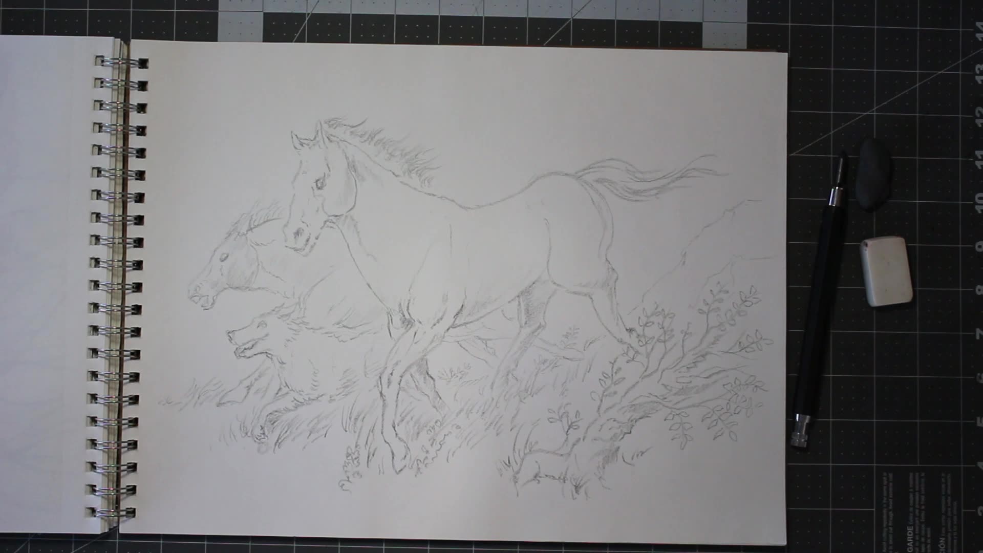 Drawing In My Sketchbook