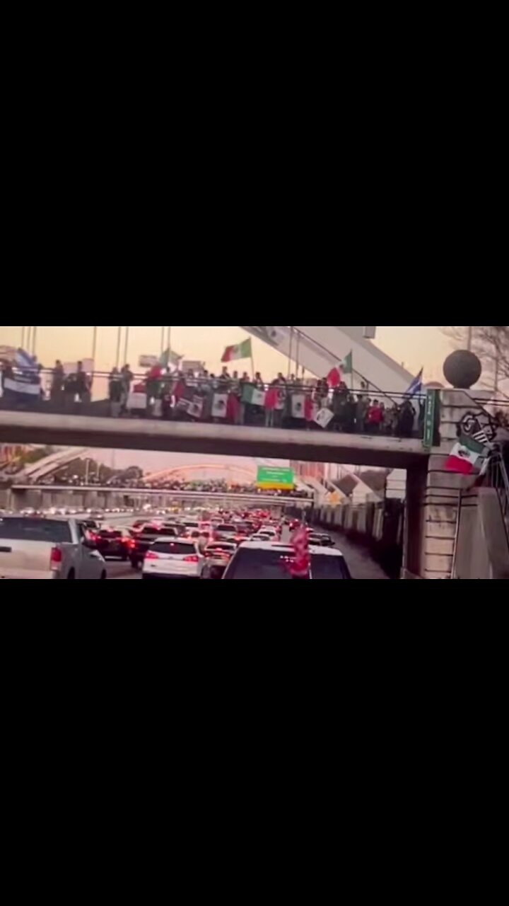 Not a Single American Flag in Sight, Only Flags of the Country they ...