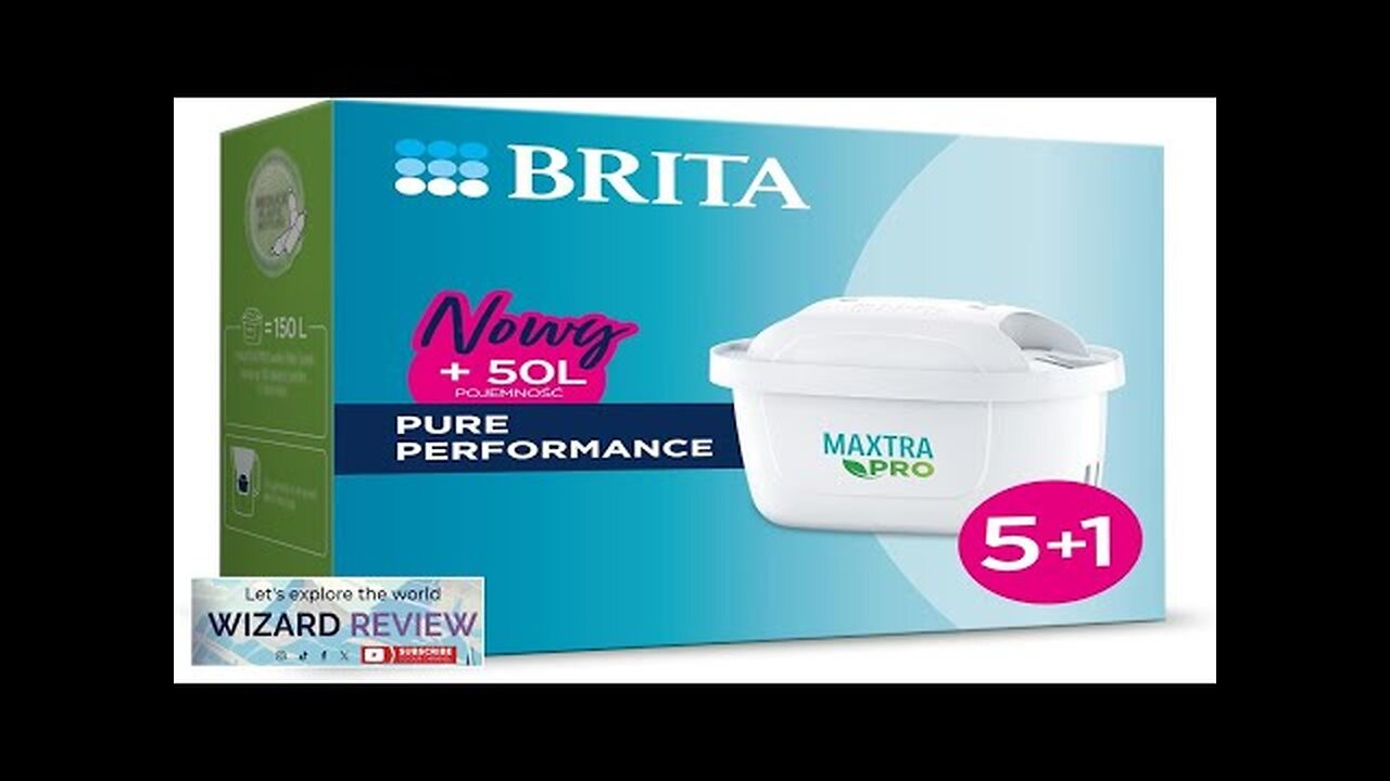 Brita Filter for Filter Jug MX+ Pro (6 Units) Review