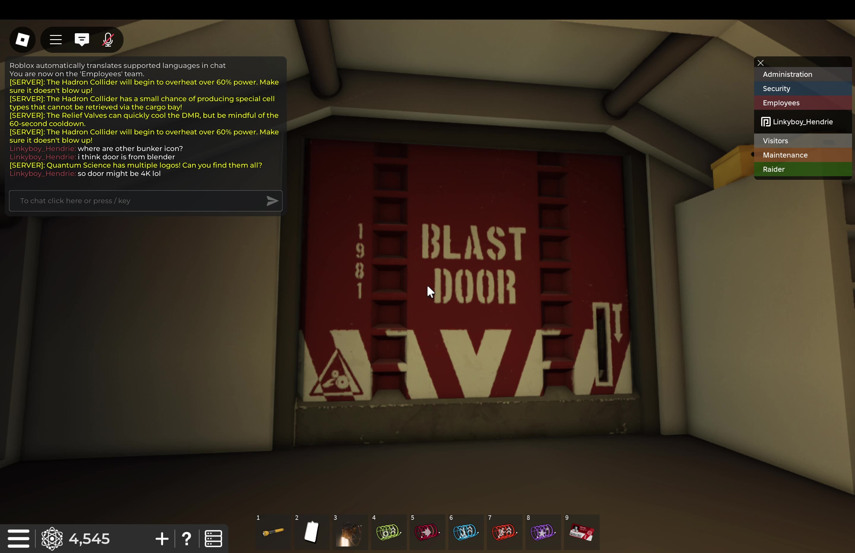 QSERF bunker door update (4K)