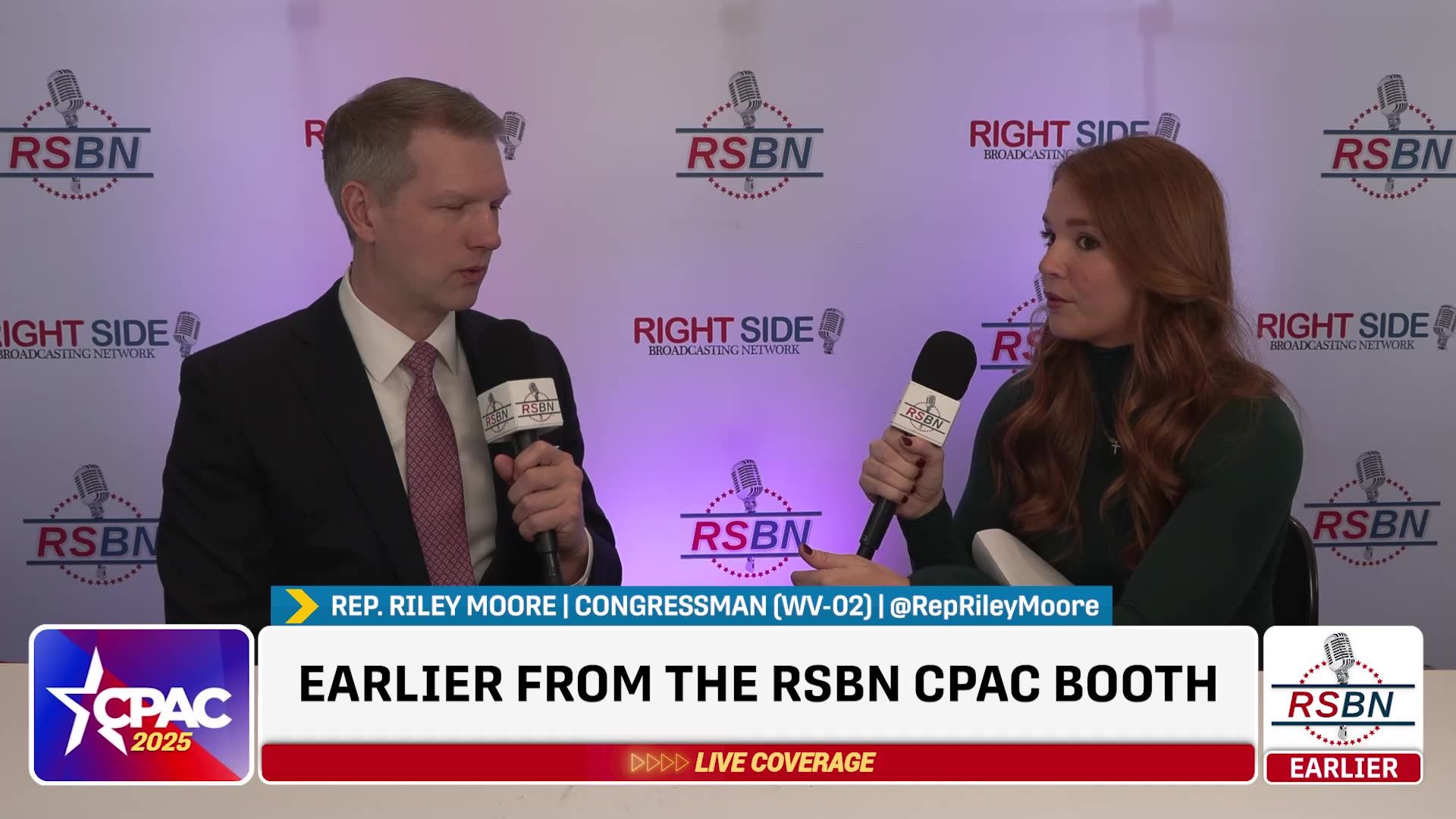 WATCH: Rep. Riley Moore's Full Interview with RSBN's Ashley Brasfield ...