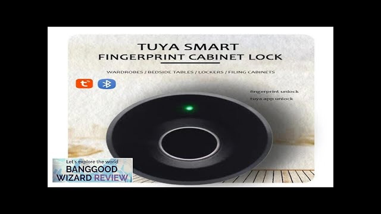 WAFU HF-M3 Tuya Smart Fingerprint Lock Drawer Lock Intelligent ...