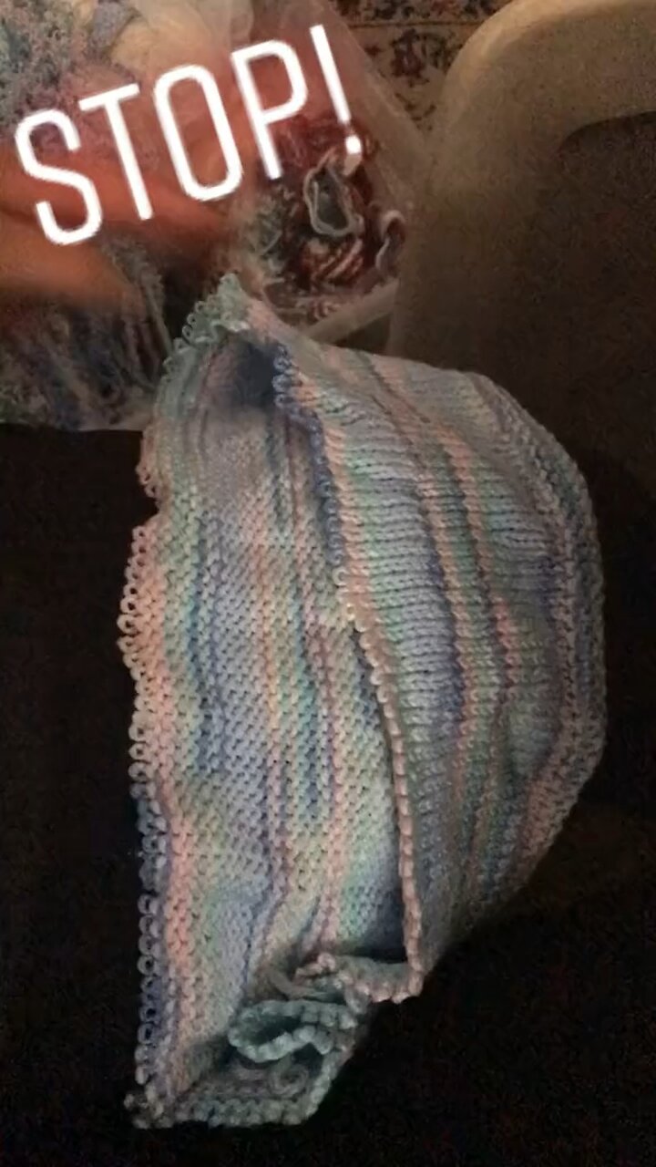 Unraveling a project from a box of old yarn #tiktok #crochet #knitting