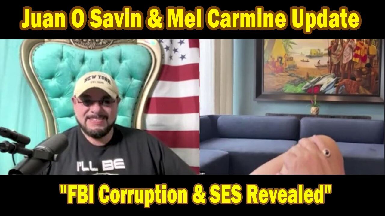 Juan O Savin Update: "FBI Corruption & SES Revealed! Important Update ...