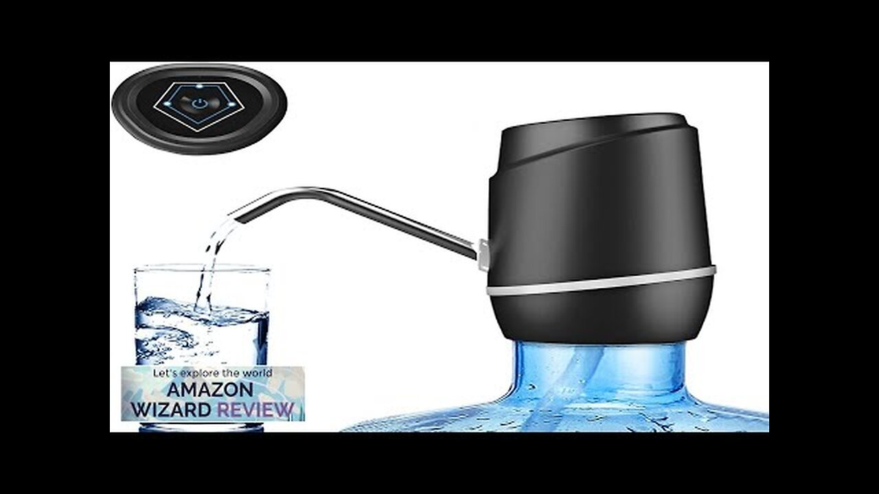 5 Gallon Electric Drinking Portable Water Dispenser Universal USB ...