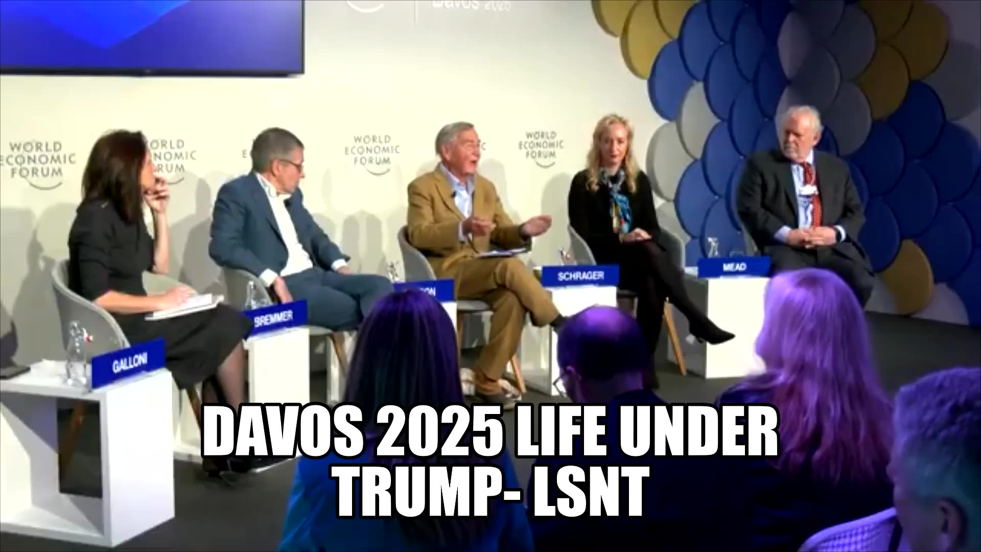 Life Under Trump Davos Panel Discuss Variants.. Davos 2025