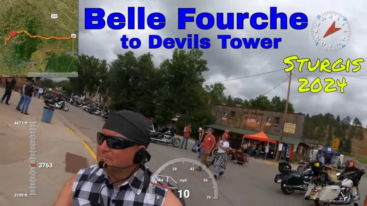 Belle Fourche to Devils Tower / Sturgis Motorcycle Rally