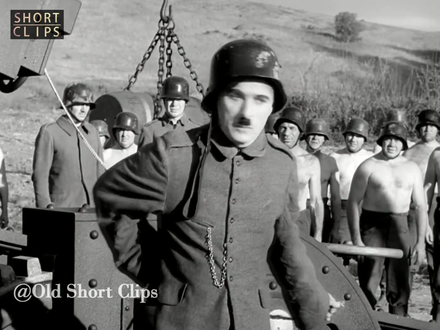 Charlie Chaplin - World War II (HD) The Great Dictator