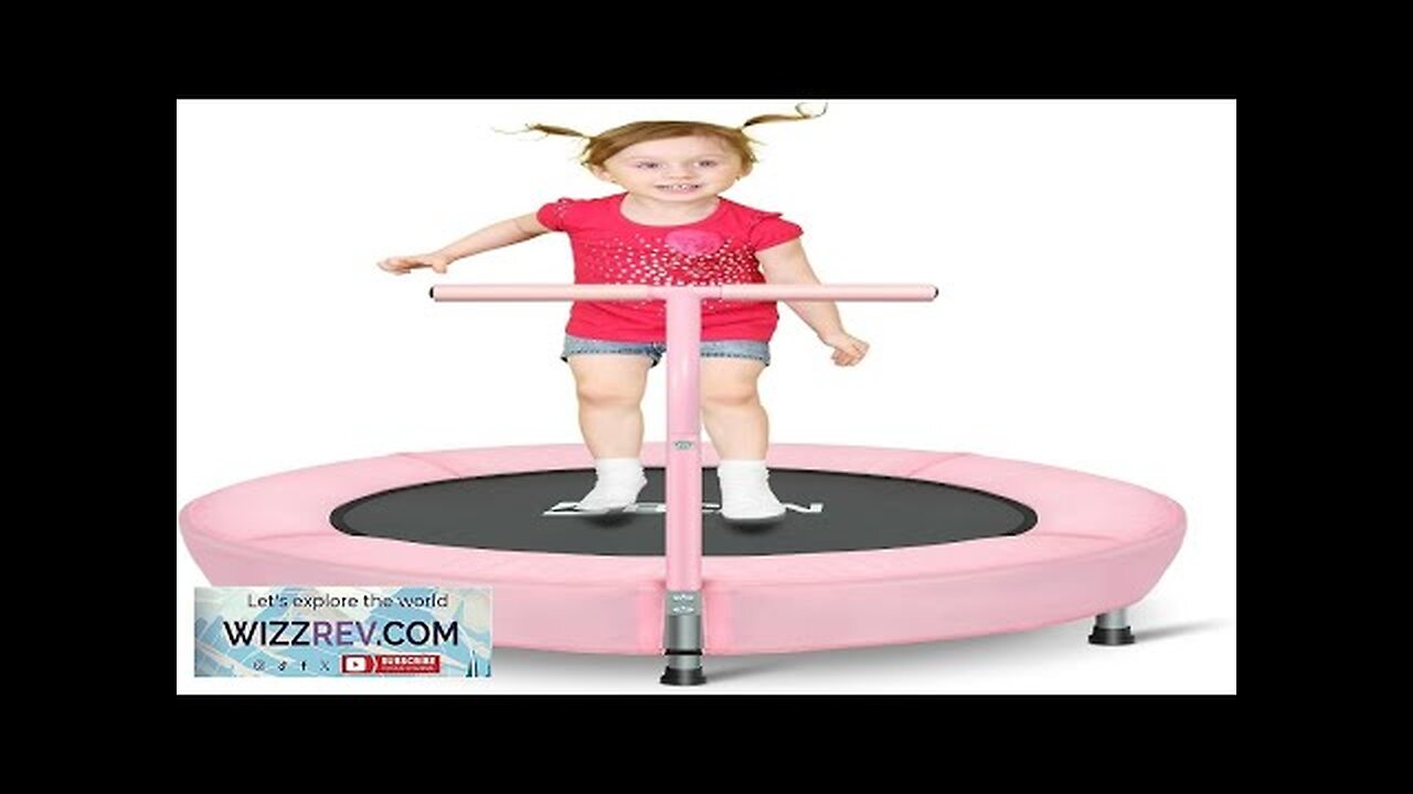 BCAN 36'' Mini Folding Ages 2 to 5 Toddler Trampoline with Handle Review