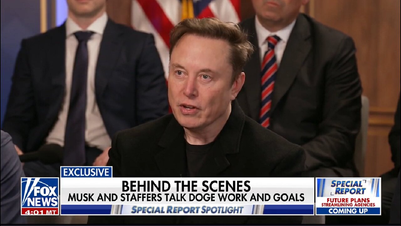 Elon Musk and DOGE team give behind the scenes look at their mission