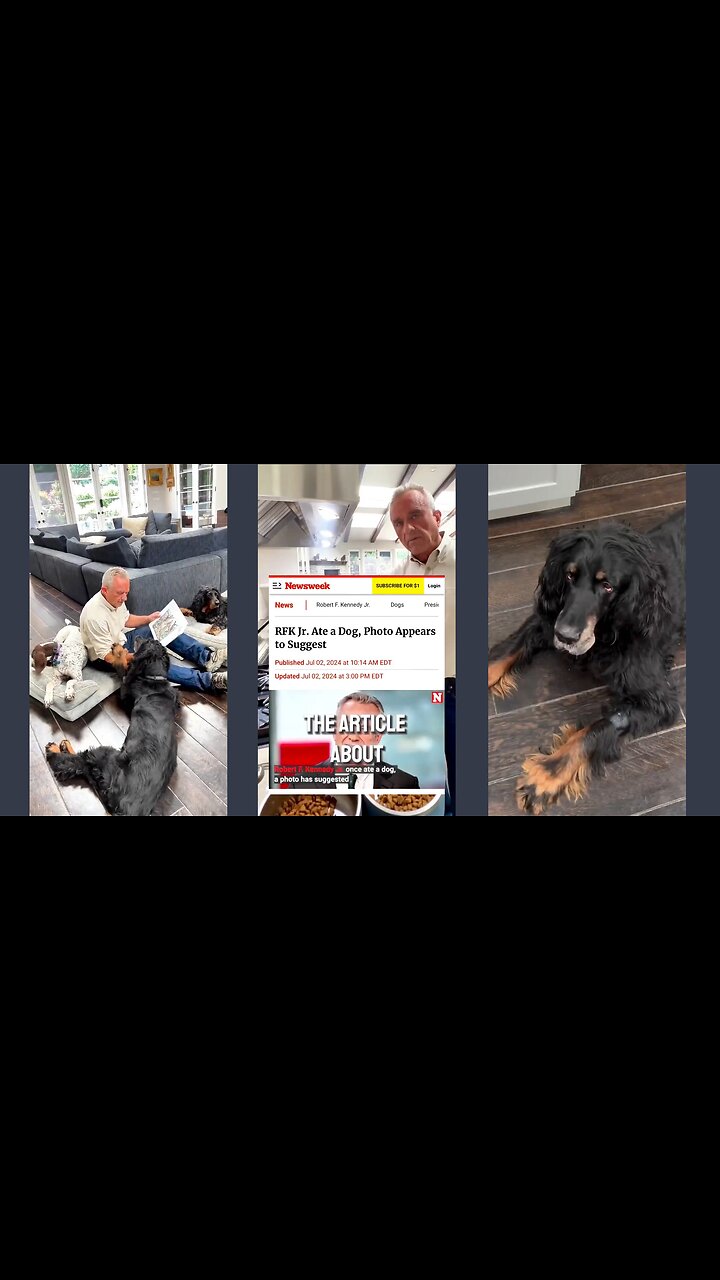RFK Jr | It was FAKE NEWS... I would NEVER EAT A DOG 🐶