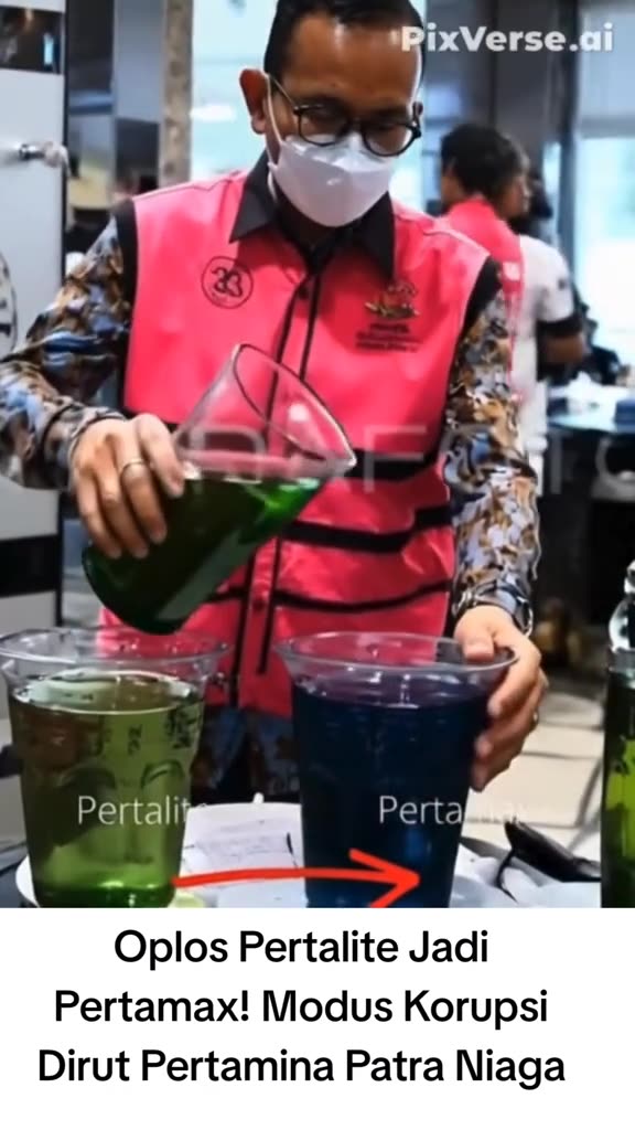 Modus Korupsi Minyak Pertamina Oplos Pertalite Jadi Pertamax #korupsi #pertamina