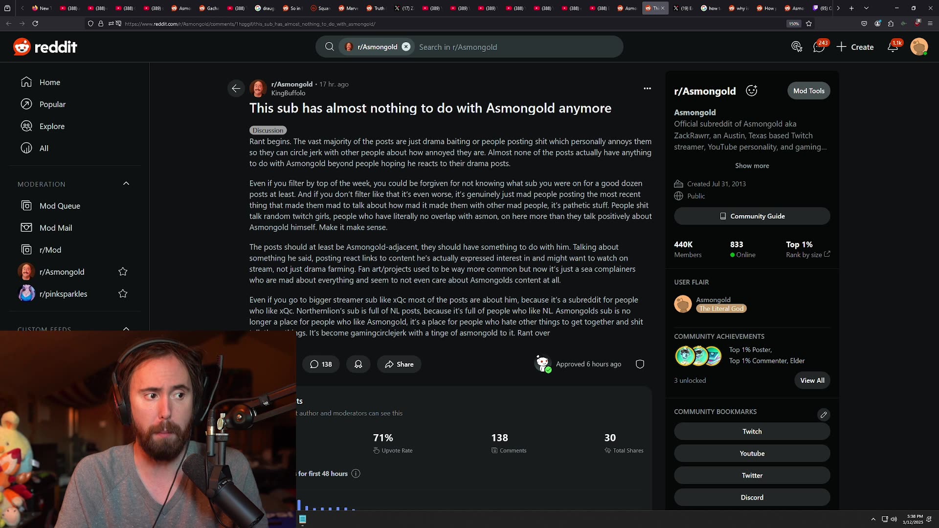 1/12/25 pt2 [DROPS ON] BIG DAY NEWS+REACTS/DRAMA/MORE JOIN MY DISCORD ...