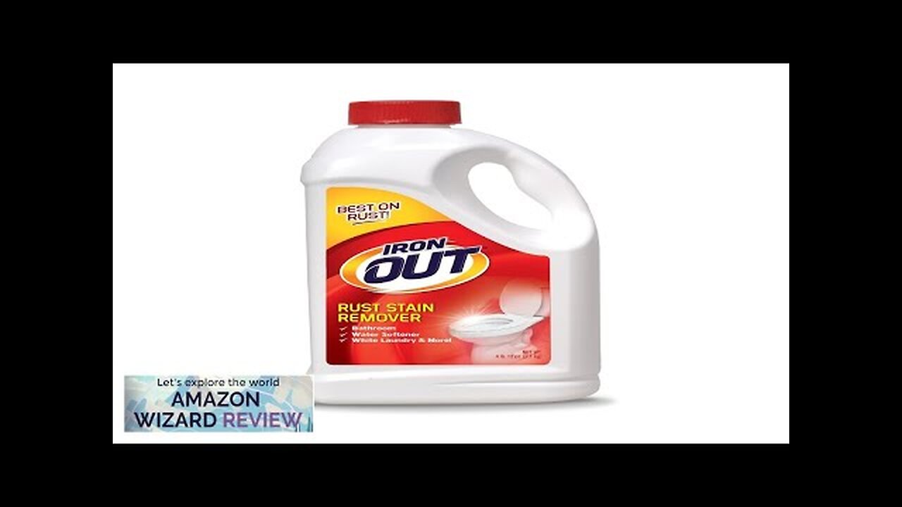 Iron OUT Rust Stain Remover Powder Remove Rust Stains In Bathrooms ...